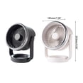 Air Circulators Fan Small Quiet Operating Desk Fan 4 Speed Cooling Fan ...