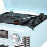 Victrola Retro Vinyl & CD Player with Bluetooth, 3-Speed Turntable ...