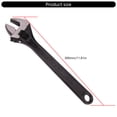 1. Wide Jaw Adjustable Wrench 8/10/12inch Sliding Spanner with ...