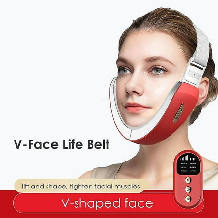 Microcurrent Ems Facial Lifting Device Led Photon Therapy Face Slimming ...