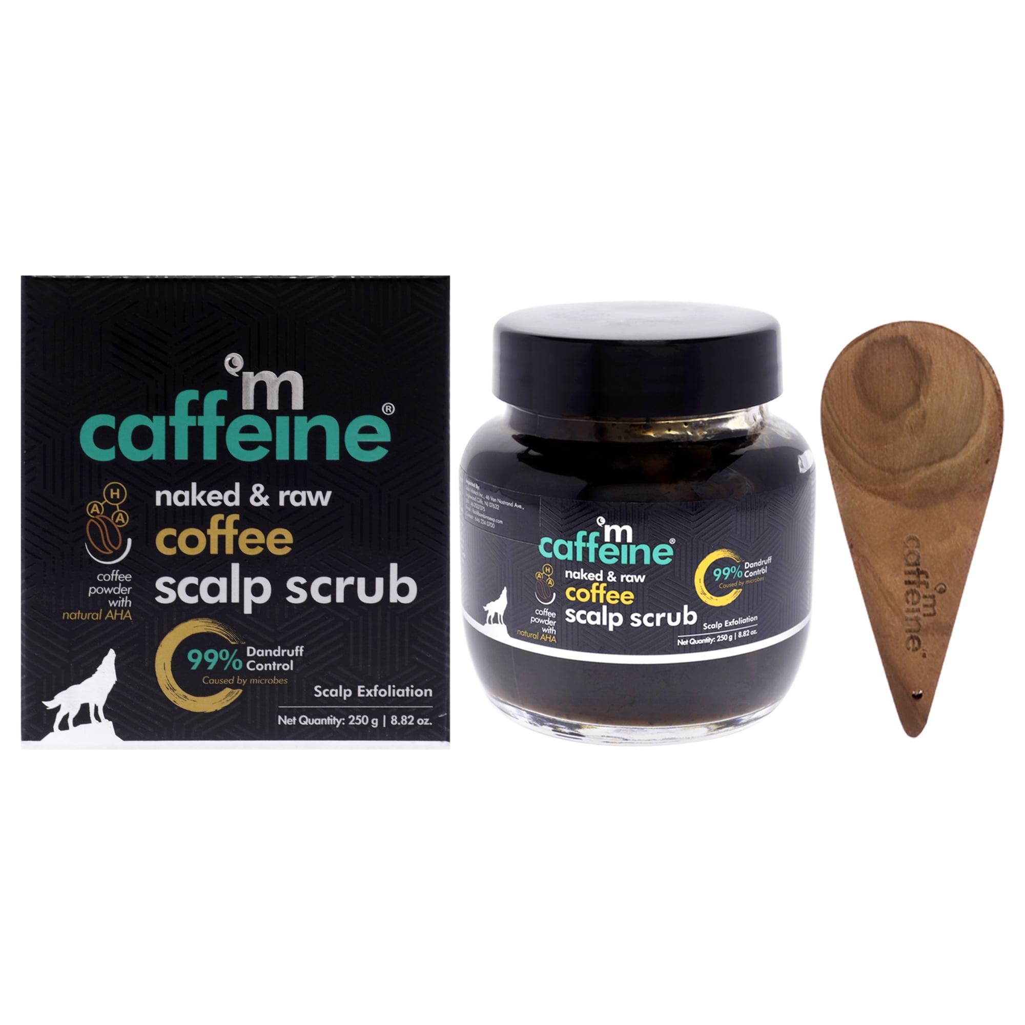 Click here for Naked And Raw Coffee Scalp Scrub - Natural Aha - S... prices