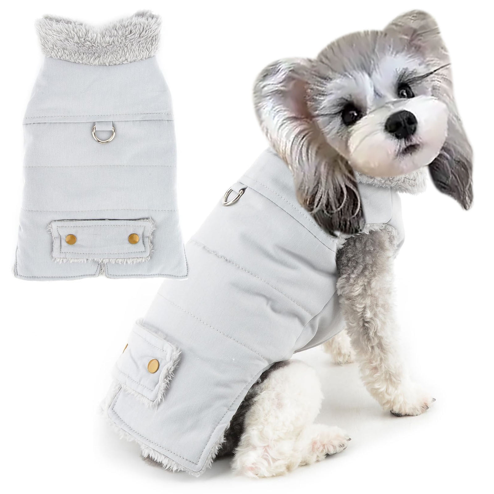 Click here for Hhsfeifuuu Pet Clothes Dog Jacket Coats For Small... prices