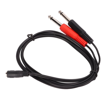 Splitter Cable, Reduce Signal Loss Stereo Extension Cable Rubber Sheath ...