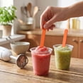 Reusable Acrylic Sticks, 10-Pack, Multi-Color Ice Cream Sticks for ...
