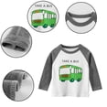 Beautyzll Baby Kids Boys Long Sleeve Stripes Shirt Toddler Basic T ...