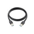 Cable Matters USB to USB Cable Male to Male 6 Feet Black USB 3.0 A ...