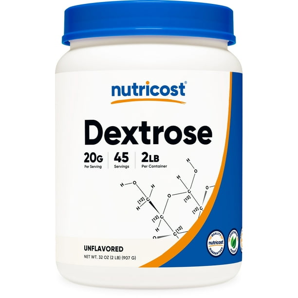 Nutricost Dextrose Powder 2 lbs - Vegetarian Friendly Supplement ...