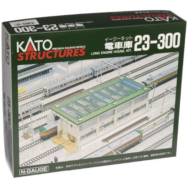 Kato N Scale Building/Structure Kit Long Engine House - Walmart.ca
