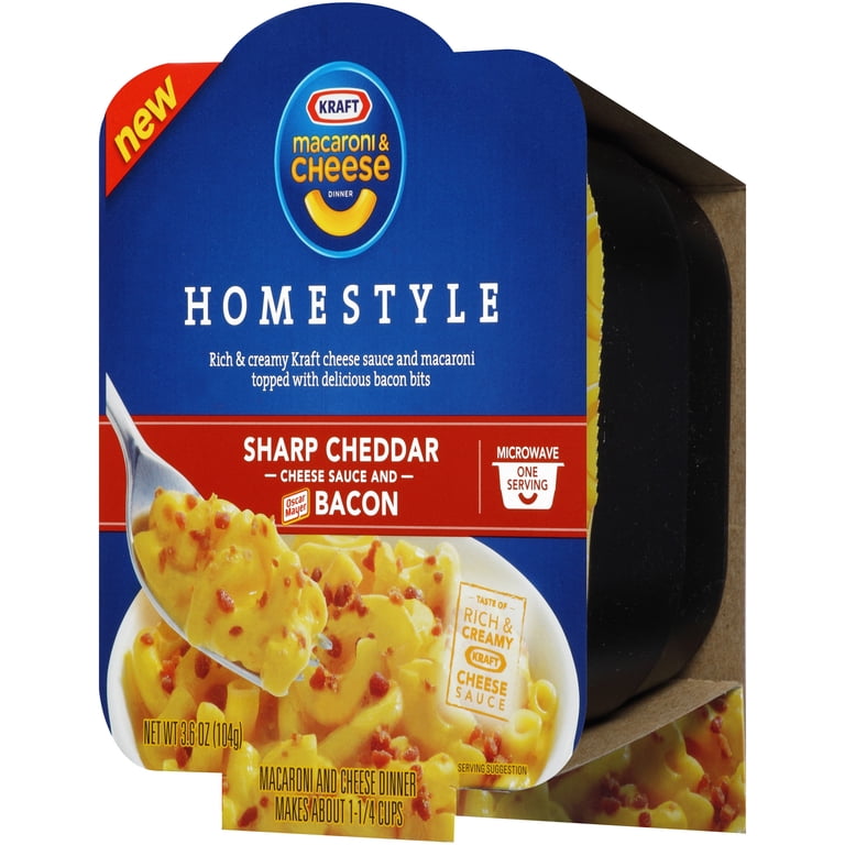 Kraft Homestyle Macaroni Cheese Dinner Classic Cheddar Kraft White