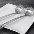 Farfi Stainless Steel Long Handle Hot Pot Soup Ladle Colander Spoon ...
