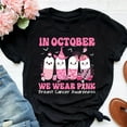 Pharmacy Breast Cancer Support Shirt, In October We Wear Pink, Pharmacy ...