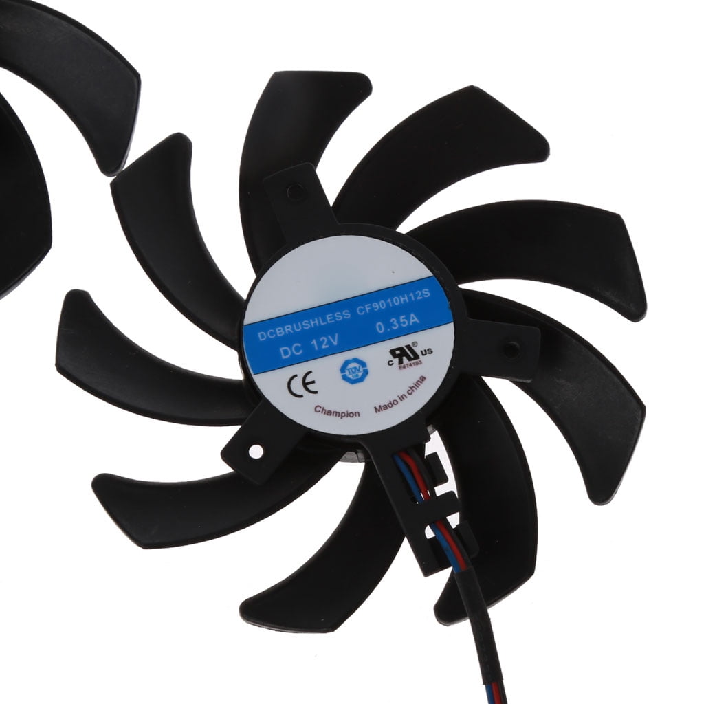 Buy GPU Cooler Graphics Card Fan CF9010H12S VGA Radiator For XFX R9 ...