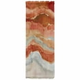 Burnt Orange Coastal Door Curtains for Door Window, French Sidelight ...