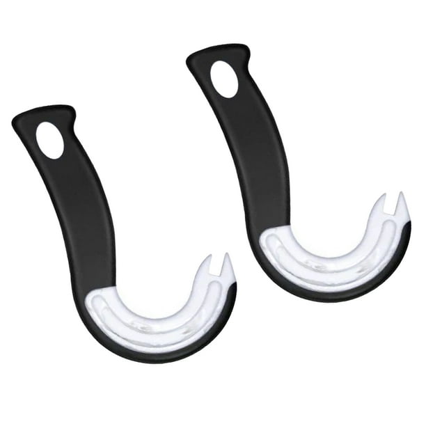 Goriertaly 2 Pieces Ring Pull Can Opener J Shape Ring-Pull Hook Non ...
