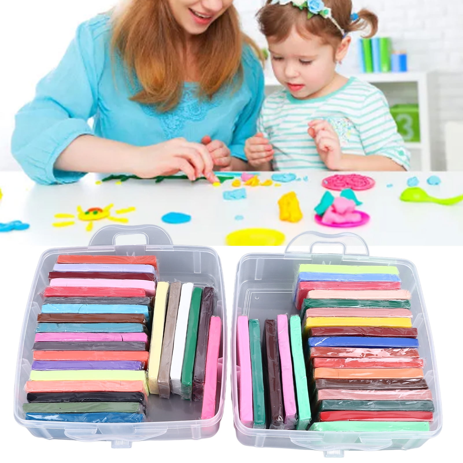 Arcilla Para Modelar Artística, Kit De Arcilla Para Modelar Para Niños ...