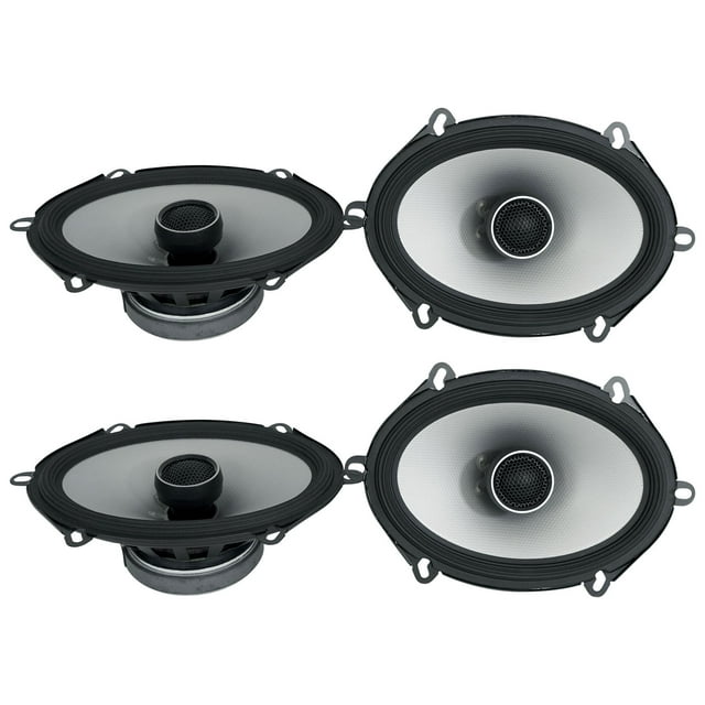 (4) Alpine S2-S68 75w RMS 5x7"/6x8" Type-S Series 2-Way Coaxial Car ...