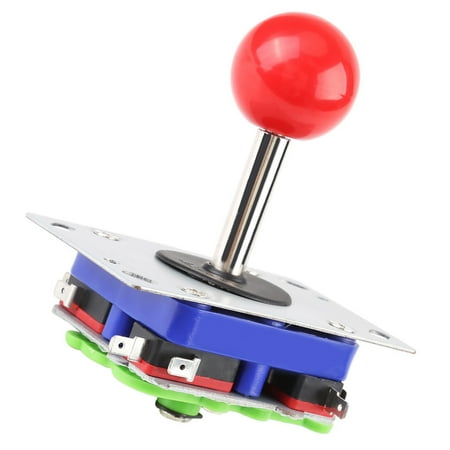 Red Ball Top Handle Arcade Joystick 2/4 /8 Way Adjustable For Arcade ...