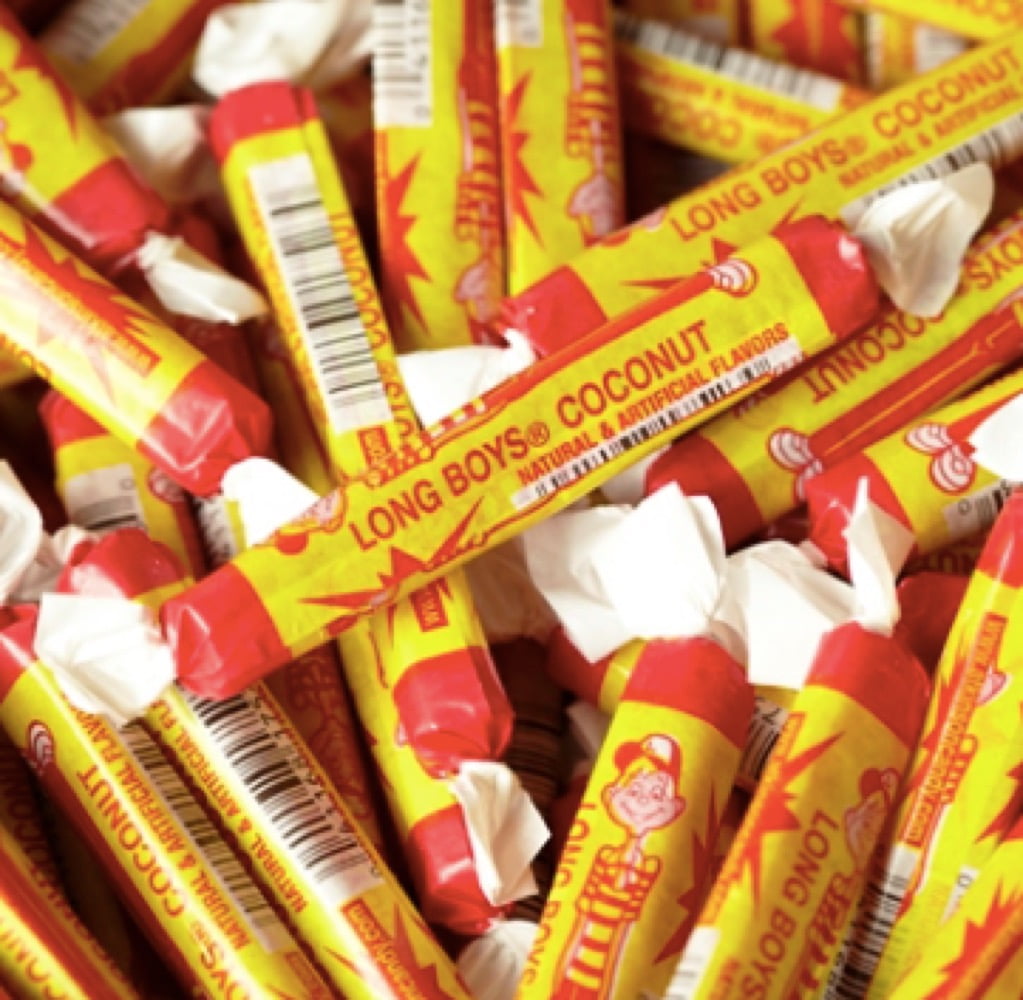 Atkinson's Long Boy Coconut Chewy Caramel Bulk Individually Wrapped ...