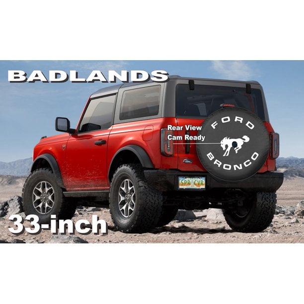 Brawny Bronco - 33-in w/Cam - RED Edition - US Made SpareCover ... Brawny Bronco - 33-in w/Cam - RED Edition - US Made SpareCover ...