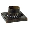 John Timberland Rustic Industrial Outdoor Post Light Mount Adapter ...