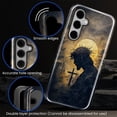Christian Cross Jesus Phone Case, Elegant Spiritual Artwork Gift Art ...