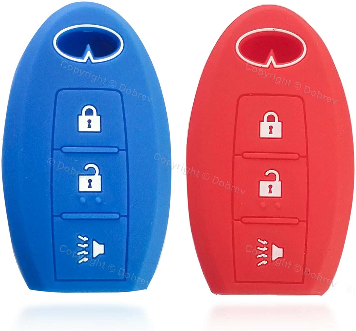 3B Silicone Case Protector Entry Fob Cover for Infiniti QX50 EX37 FX50 ...