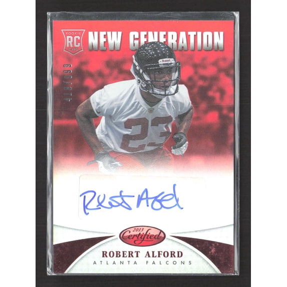 2013 Panini Certified New Generation Robert Alford #221 /999 RC ...