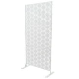 Modern White Outdoor Privacy Fence Screen, Outdoor Decorative Panels ...