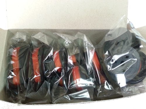 Compatible Universal Calculator Spool EPC B / R Black and Red Ribbons ...