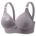 Bras for Women Bra 2 Women's Push Up Wireless Bra Comfort Support No ...