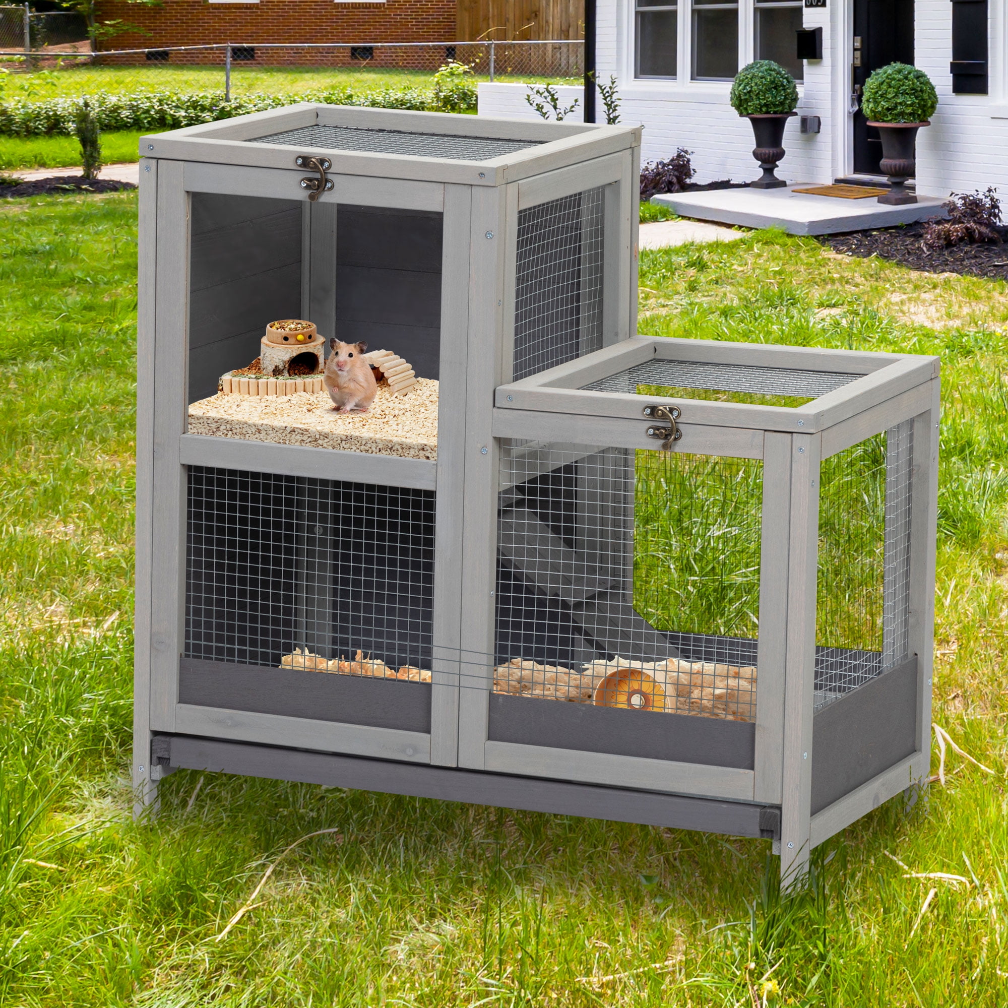 Hamster Cages With Slides