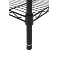 Hyper Tough 3-Tier Multipurpose Wire Shelving Rack, Black Color,750lbs ...