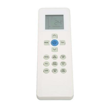 Air Conditioner Remote, AAA Battery Powered Conditioner Controller ABS ...