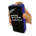 Magnetic Whiteboard Spray Eraser with Liquid Cleaner, Refillable, Blue ...
