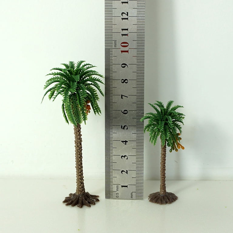 Lego Flower 15Pcs Miniature Palm Trees - Plastic Model Trees For Train ...