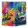 Cartoon Anime Zootopia Long Travel Wallet, Unisex Tri-Fold Snap Closure ...