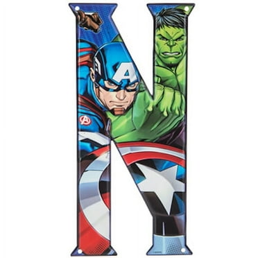 Batman Superhero Letter B Metal Sign Home Decoration Wall Art Media ...