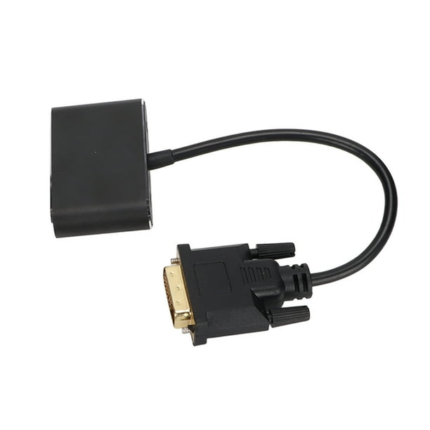 Interface 2 In 1 Splitter DVI To VGA High Definition Multimedia ...