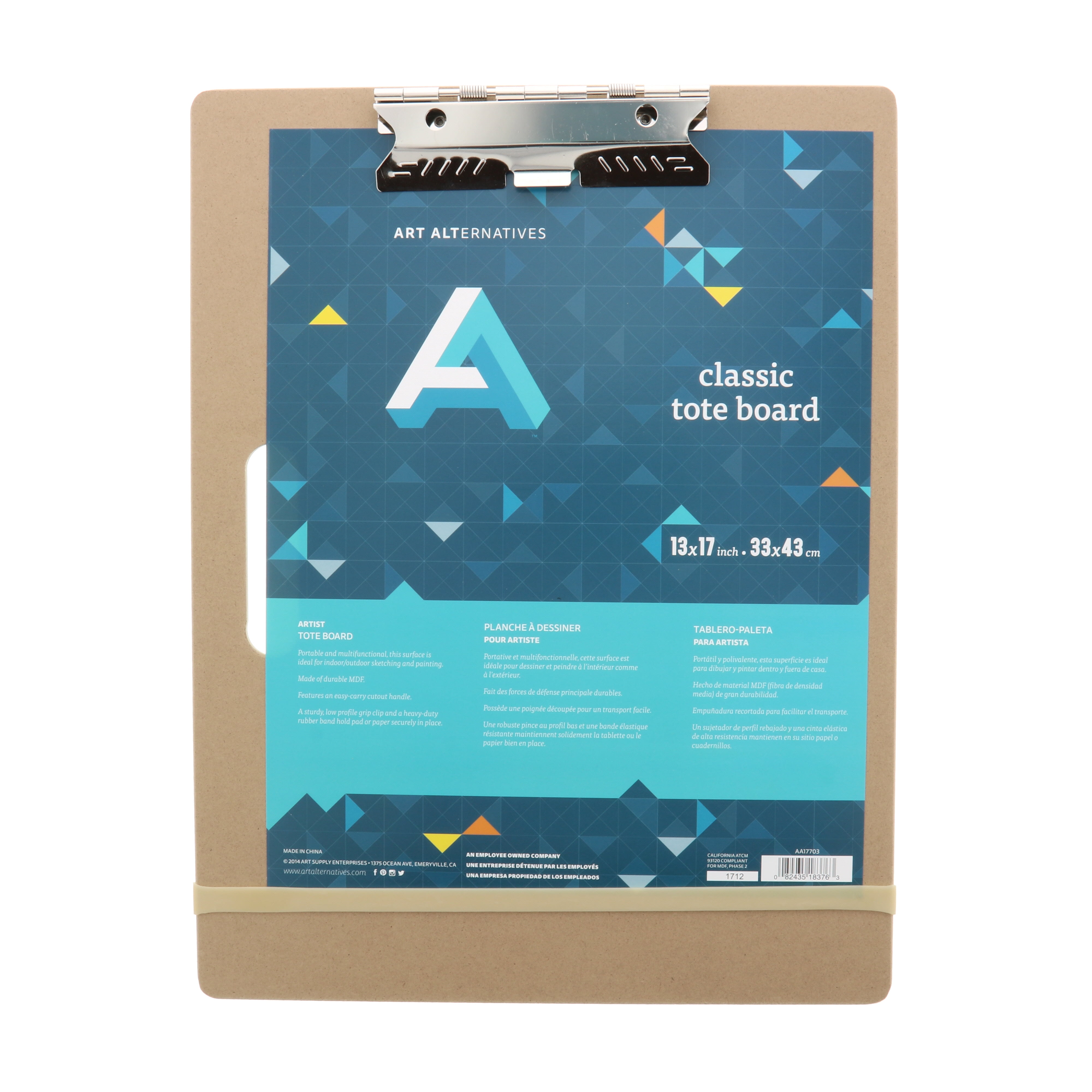 Art Alternatives Artist Tote Board, 13" x 17" - Walmart.com