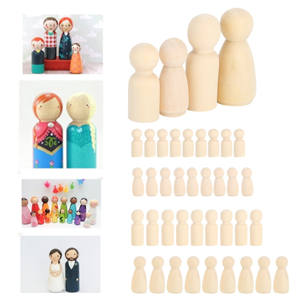 Click here for Fugacal Peg Doll Kit For Kids wooden Peg Doll Bodi... prices