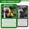 Hose Splitter 2 Way Heavy Duty Brass Garden with 304 Stainless Steel ...