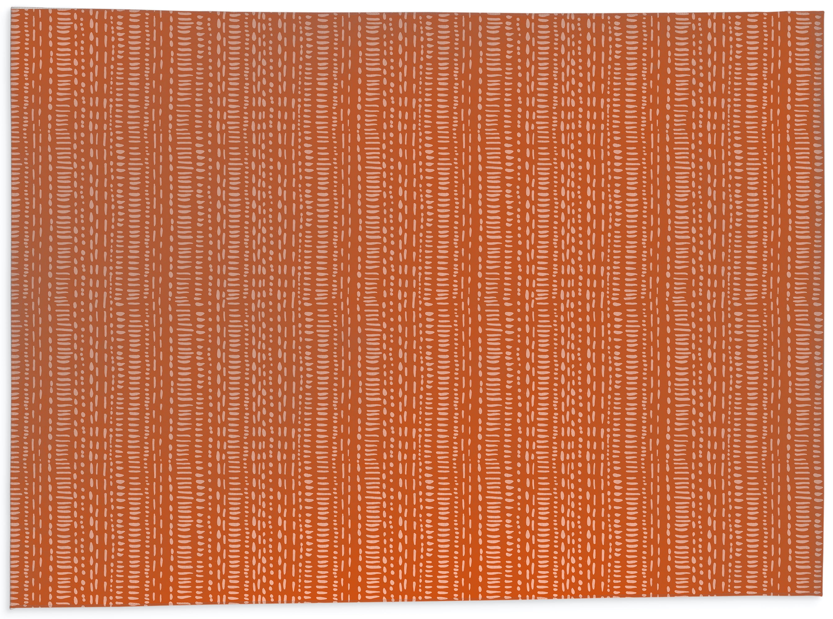 Tribal Dance Terracotta Kitchen Mat by Kavka Designs - Walmart.com