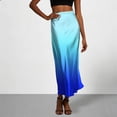 BUIGTTKLOP Women's Satin Maxi Skirts 2026 Spring High Waisted Flowy ...