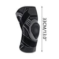 B Adjustable Knee Sleeve With Gel Pad For Shock Absorption Joint ...