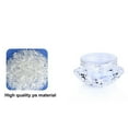 BESTYASH 5Pcs Assorted Color Compact Containers for Travel Facial Cream ...