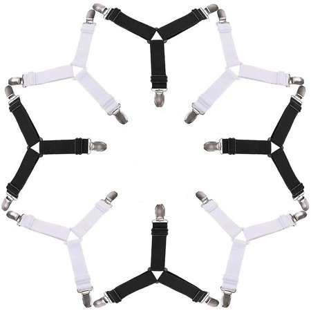 Sheet Straps, Triangle Sheet Fasteners Elastic Adjustable Bed Sheet ...