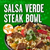 Tapatio Salsa Verde Steak Bowl Mexican Microwave TV Dinner with Tapatio ...