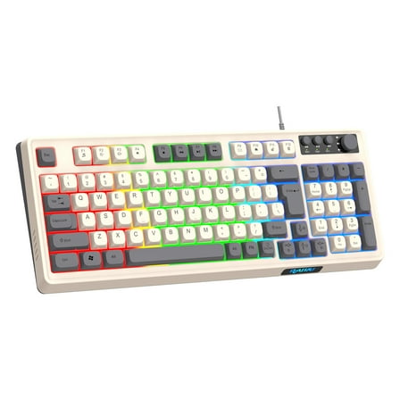 Mountain Everest Max Gaming Keyboard - Modular, RGB Backlit, Hot-Swap ...