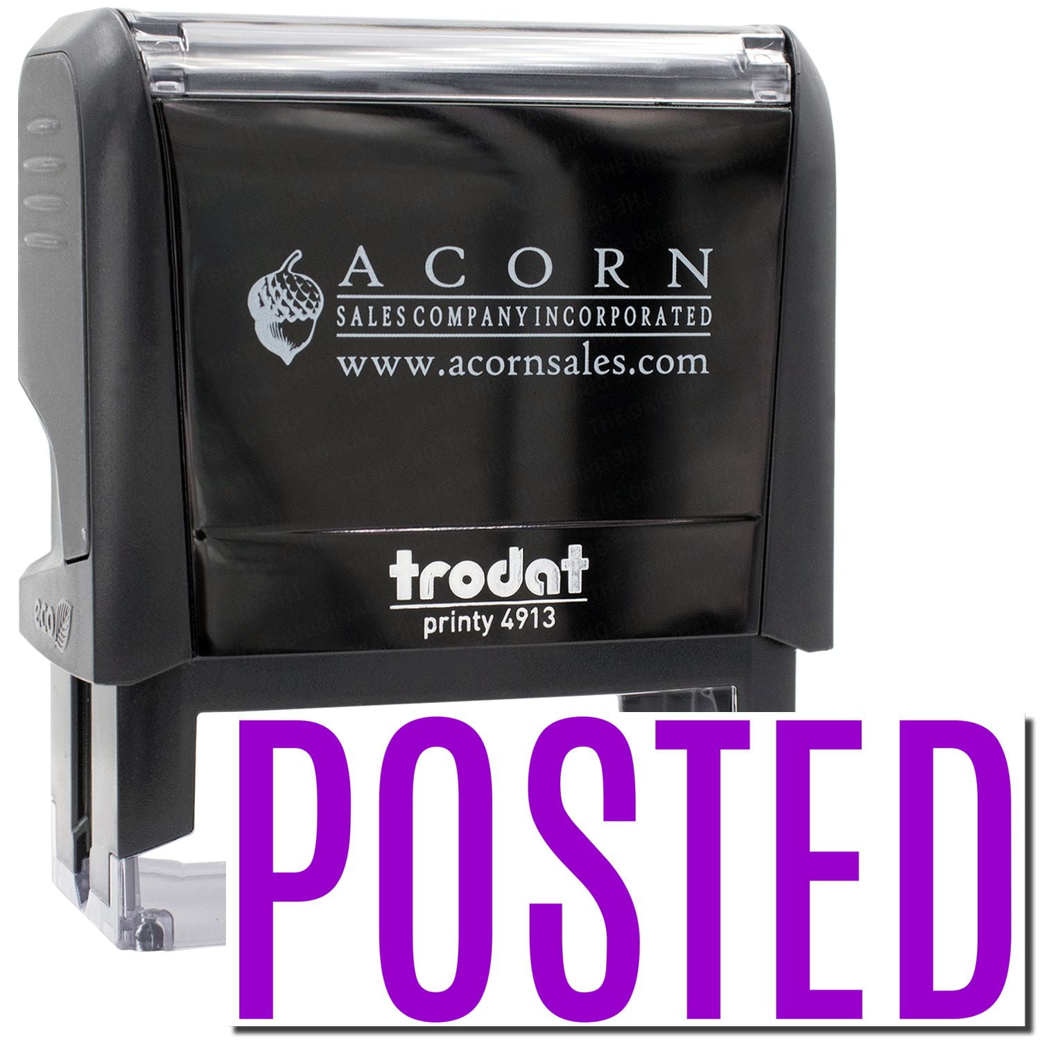 Large Self-Inking Narrow Posted Stamp, Trodat Printy 4913, Press and ...