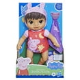 Baby Alive Goodnight Peppa Pig Doll, Brown Hair, Bedtime Accessories ...